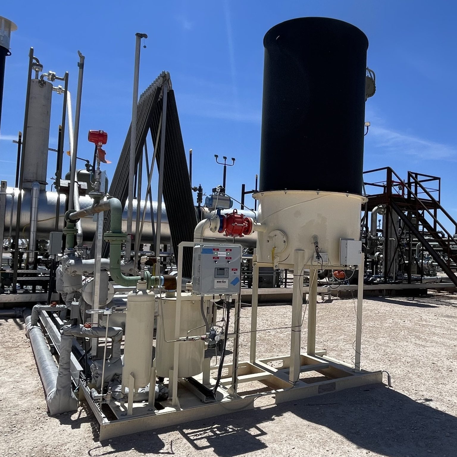 Enclosed Vapor Combustor Units for Hydrocarbon Vapors - Hero Process ...