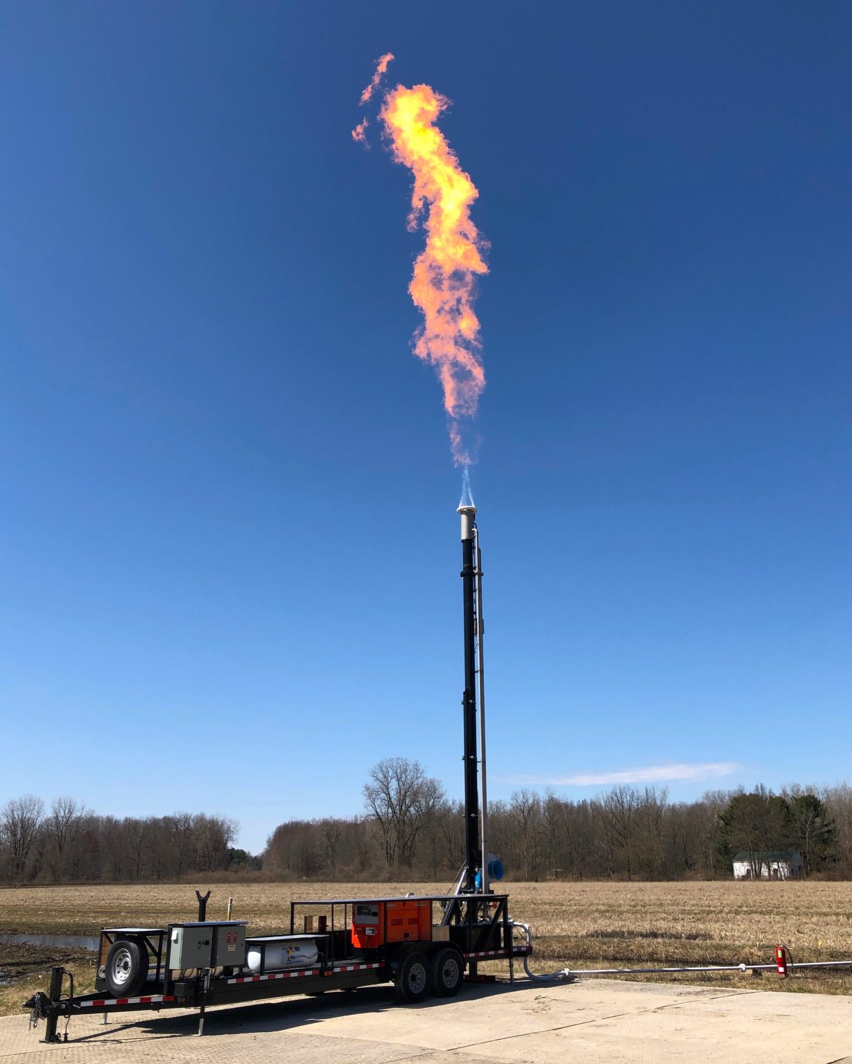 Mobile Portable Flares for Emergency & Maintenance - Hero Process Solutions