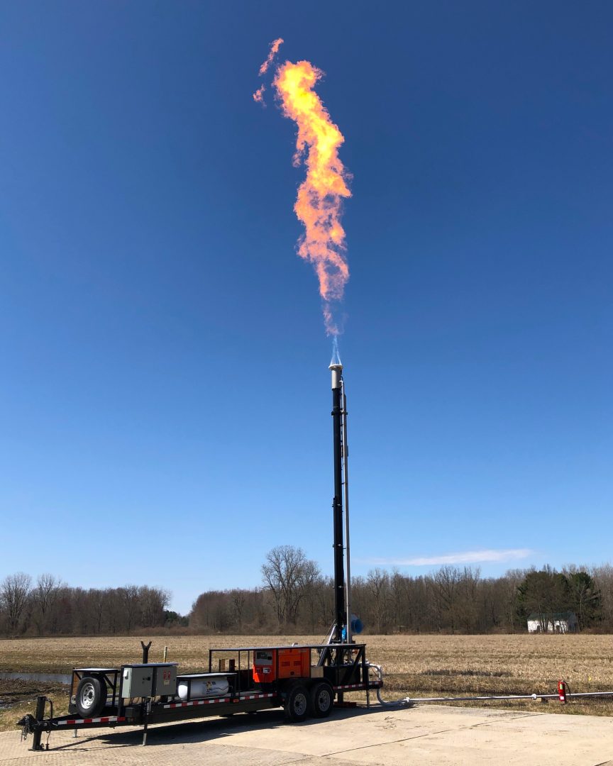 Mobile Portable Flares for Emergency & Maintenance - Hero Process Solutions